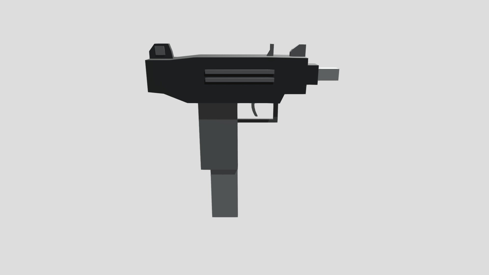 Uzi with texture_FBX - 3D model by akosvagyok3 [02027f0] - Sketchfab