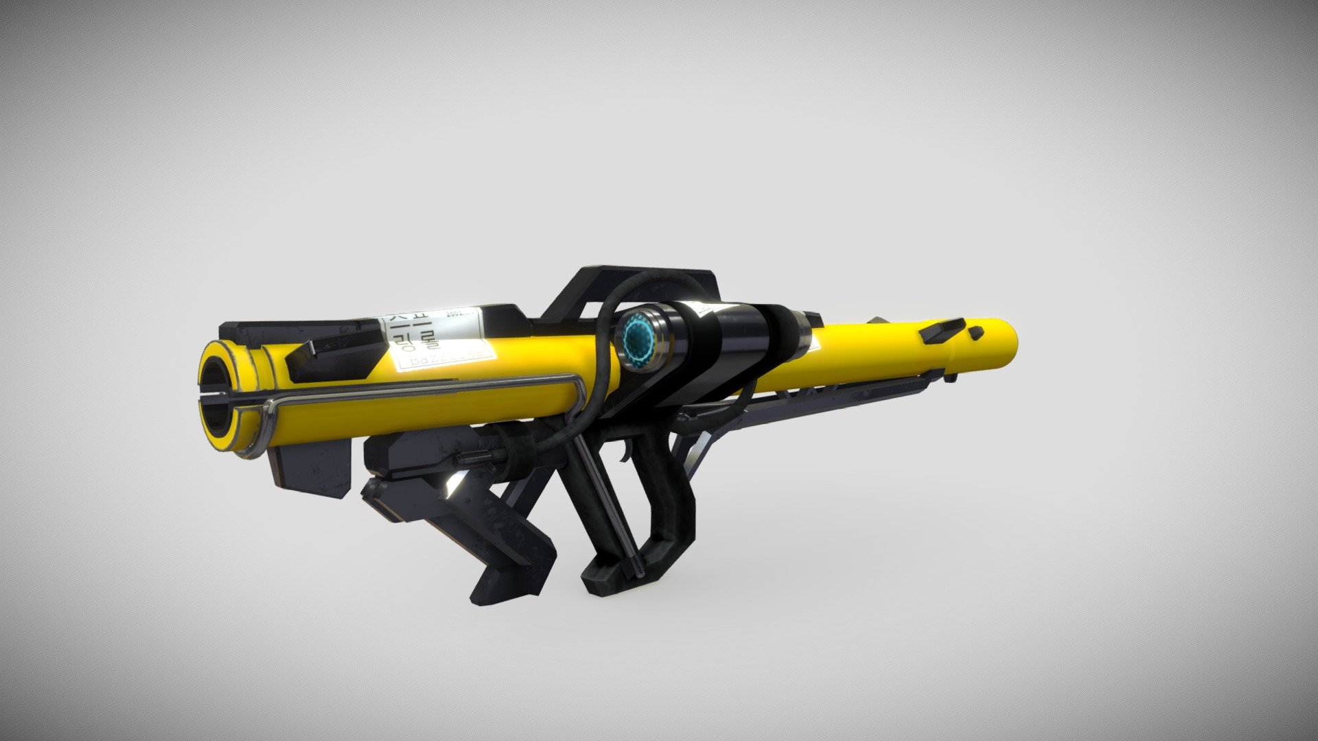 bazooka - 3D model by Marcin (@ulotny) [0203262] - Sketchfab