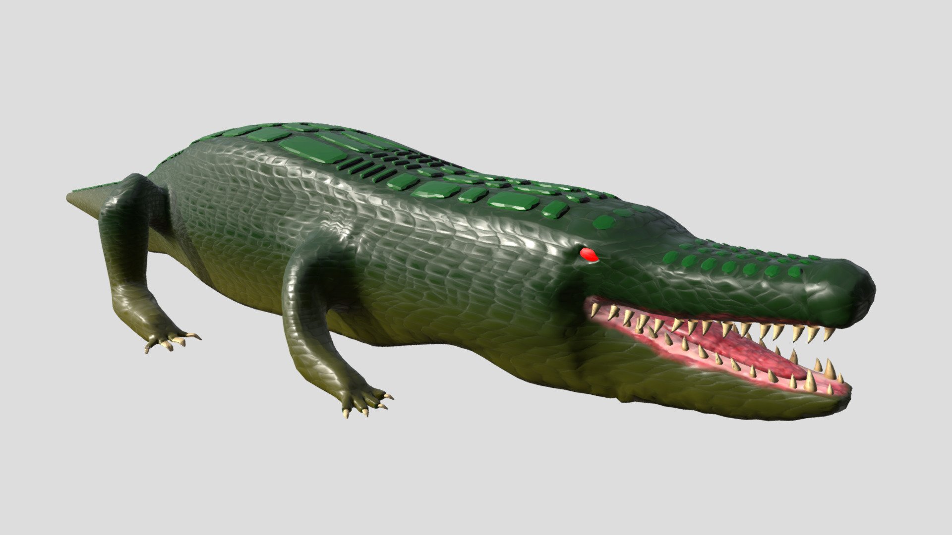 Alligator - 3D model by jawn.nebula4 [020576a] - Sketchfab