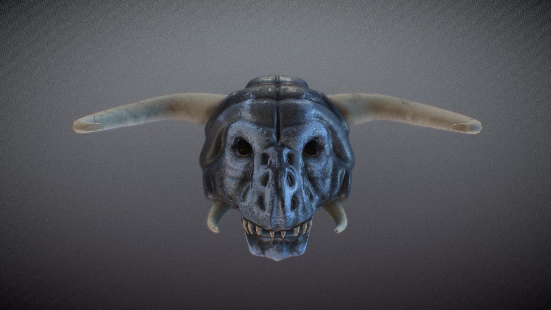 Monster head - 3D model by Matti Pesonen (@MattiPesonen) [02089f9 ...