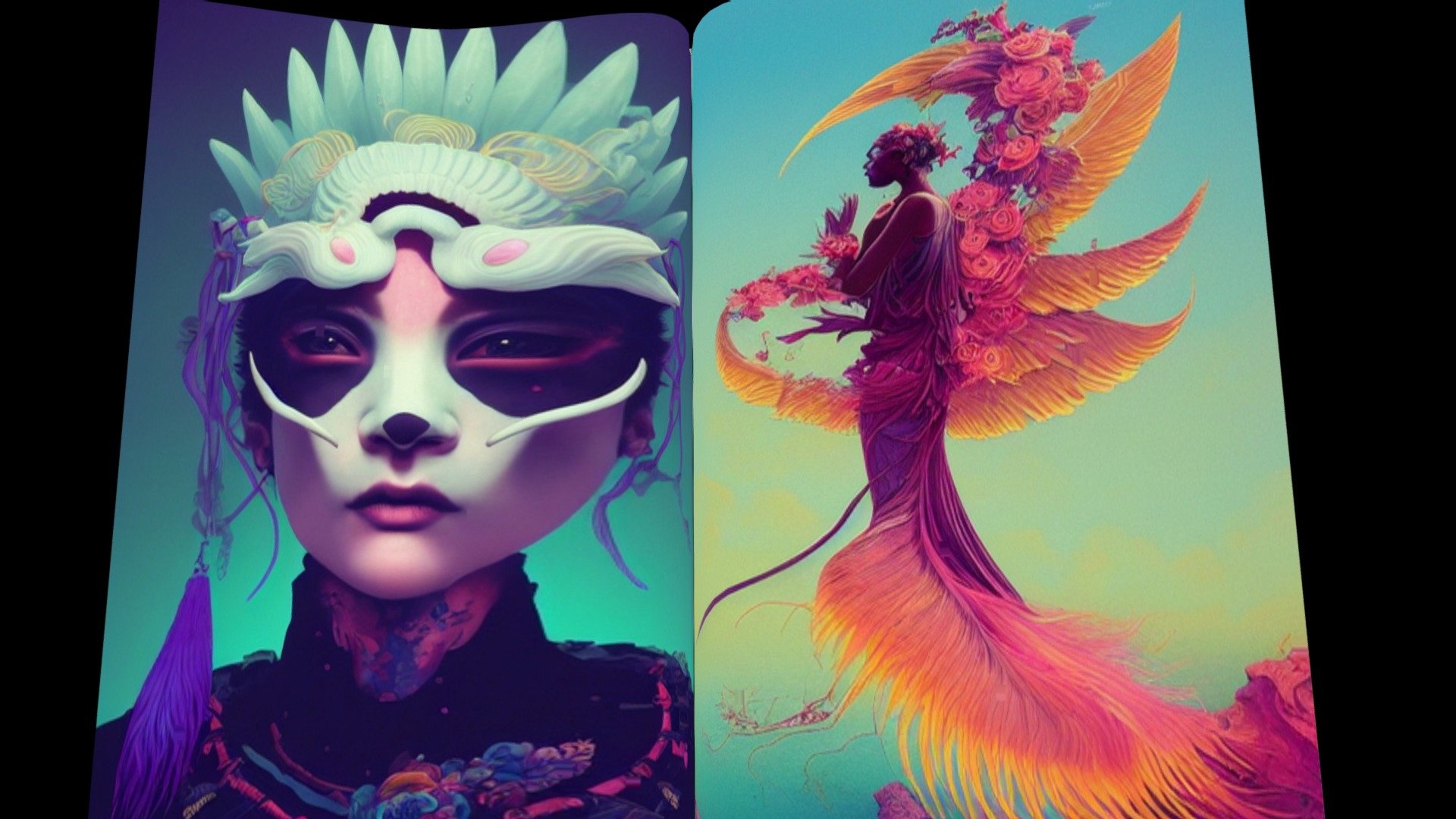 ArtBook MidJourney day 15 - 3D model by klrxyz [02092dd] - Sketchfab