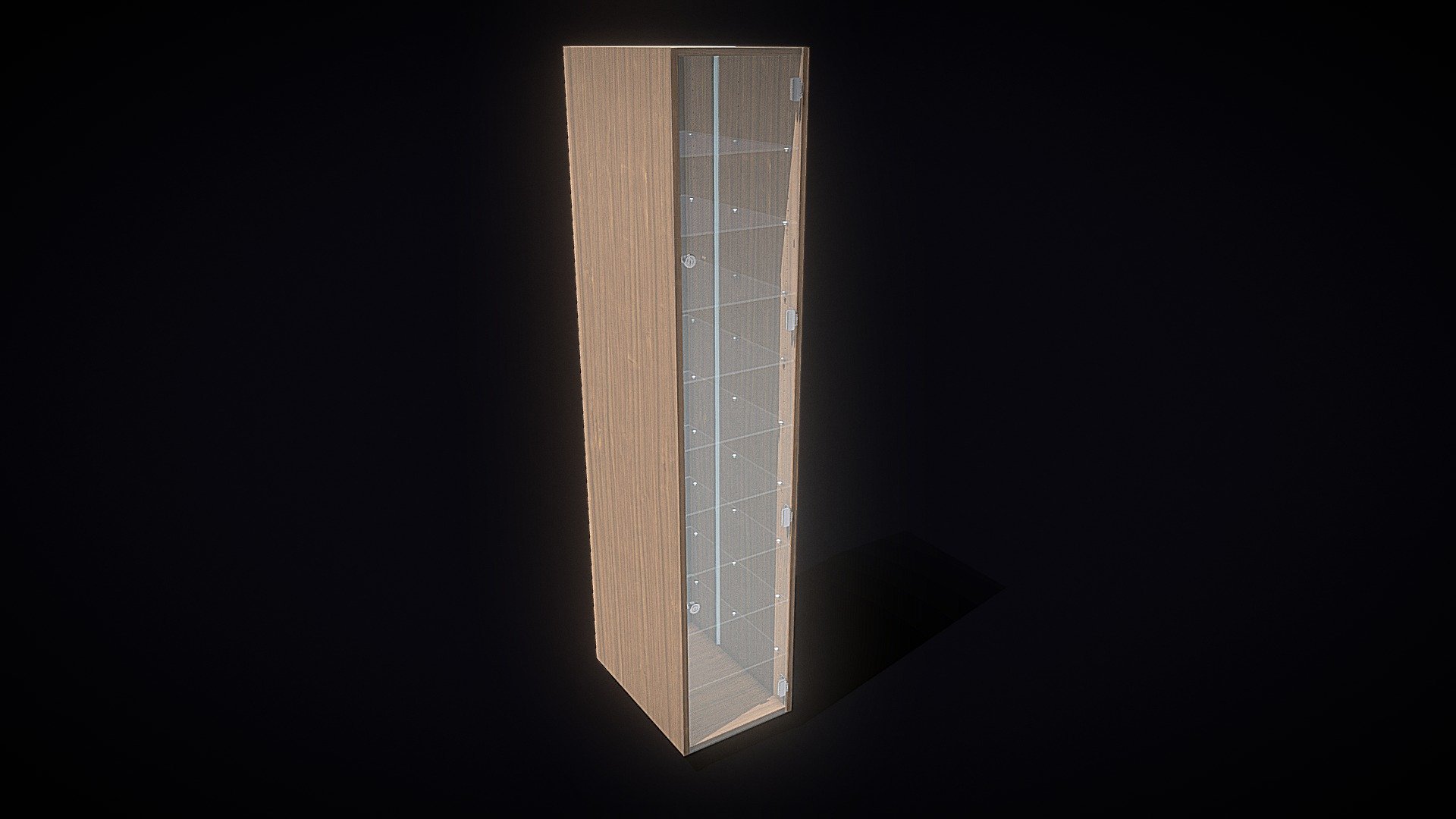 vitrinekast variant3 2hoog dicht - 3D model by jtn [0209517] - Sketchfab