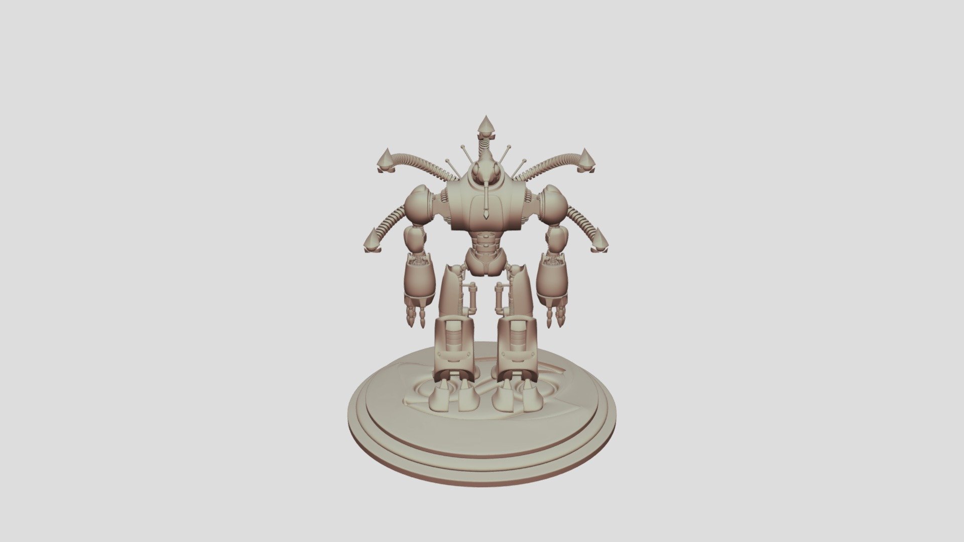 Precursor Robot - 3D model by Susoo_art [020af58] - Sketchfab
