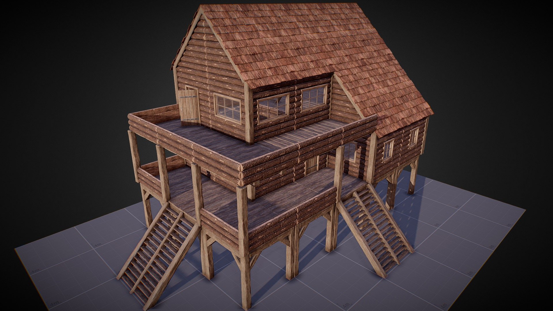 Modular Survival Base - 3D model by Azusa (@azusanyan1992) [020bc12 ...