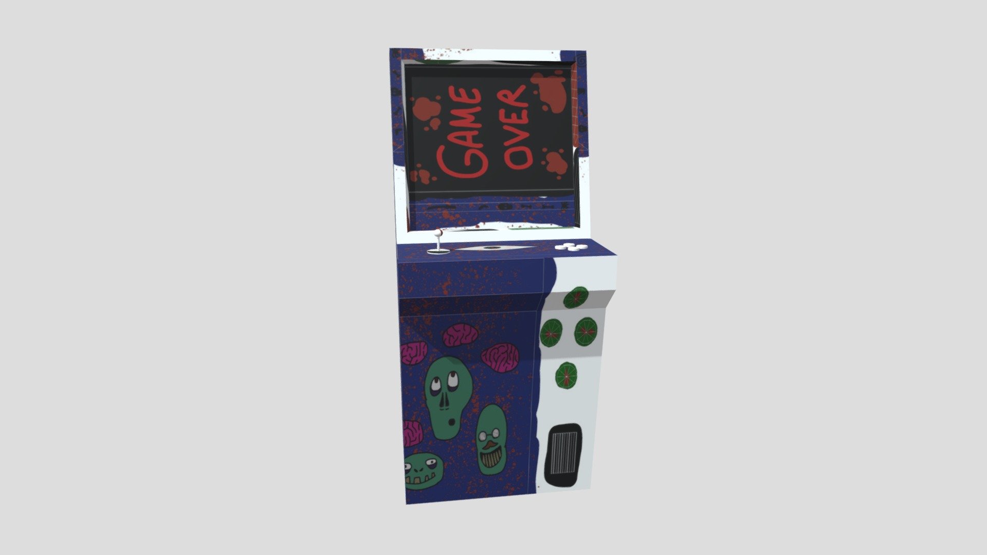 Arcade Machine - 3D model by MaxKoenen [020be39] - Sketchfab