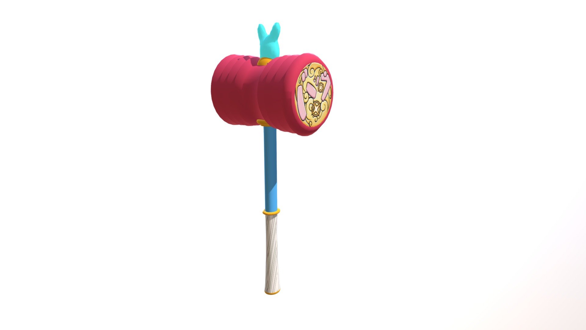 Cartoon hammer - 3D model by Brutebandit [020be3c] - Sketchfab