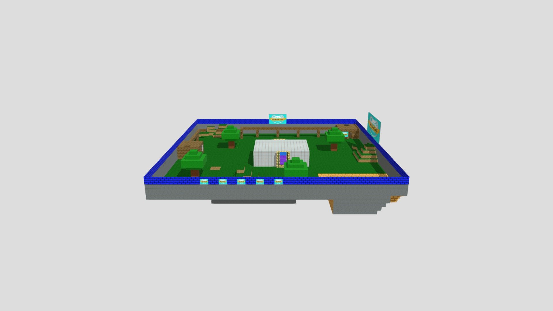 fight map crazy pixel apocalypse - Download Free 3D model by gameripper ...