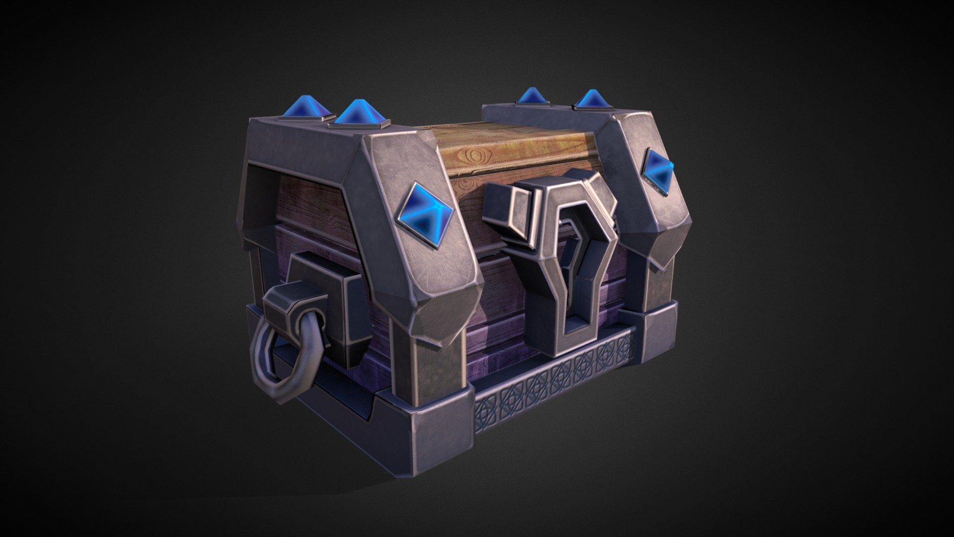 Magic Chest with Loot - Download Free 3D model by dahadzen [020c372 ...