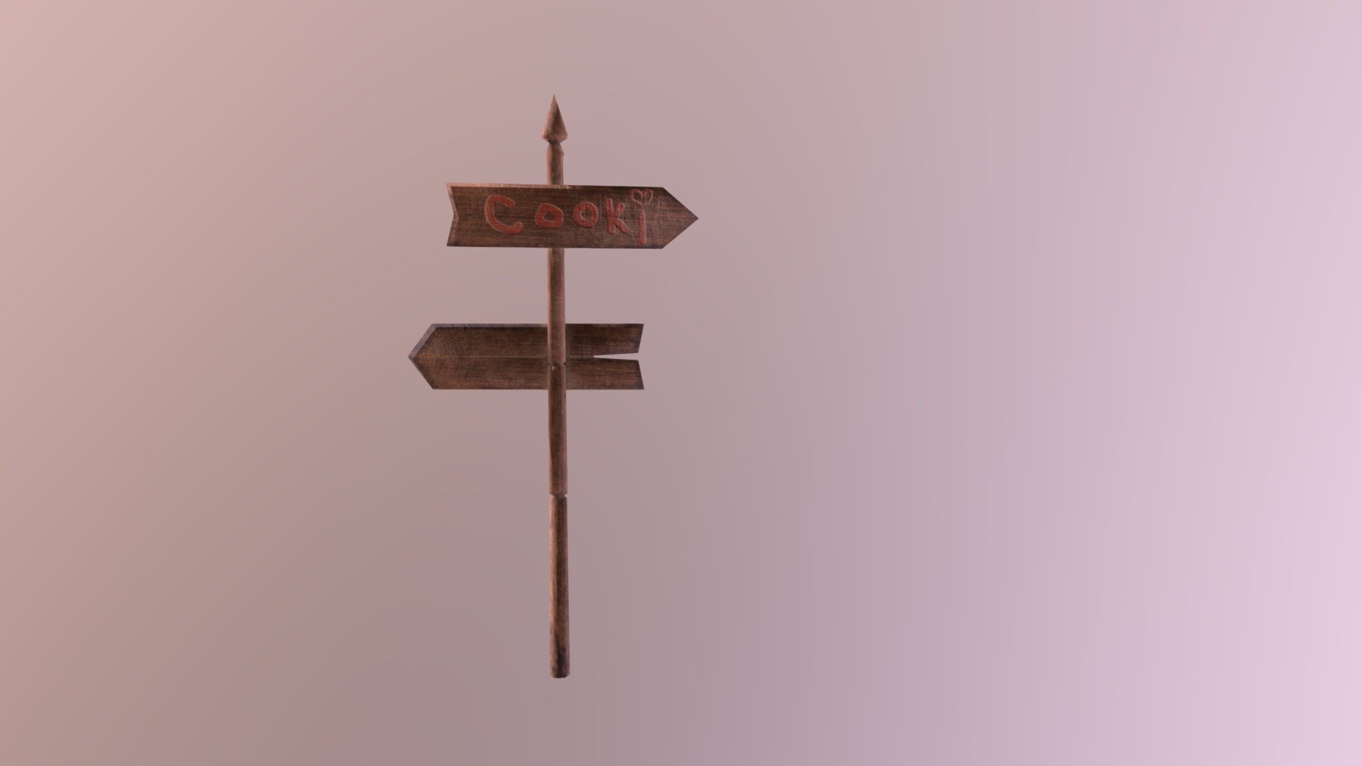 Signpost - 3D model by Melancholi [020d169] - Sketchfab