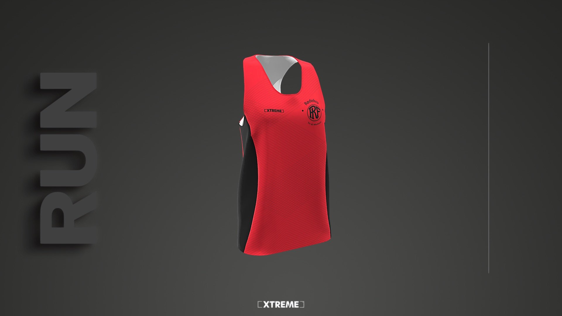 Rødekro Tri & Motion - 02125 - Singlet Dame - 3D model by Konggaard ...