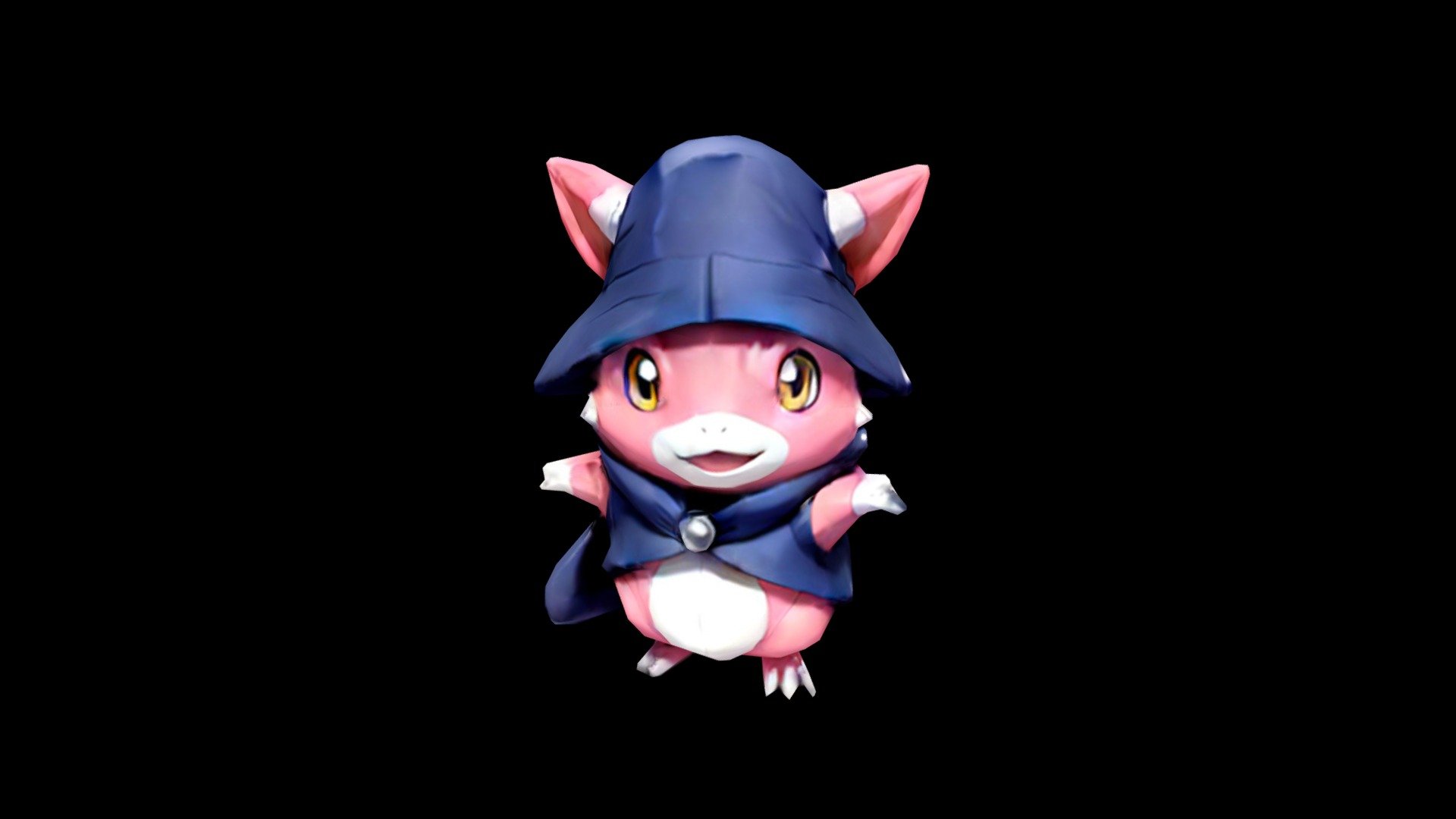 Carmine the Happy Gesture Snout A Fictional Anim - Download Free 3D ...