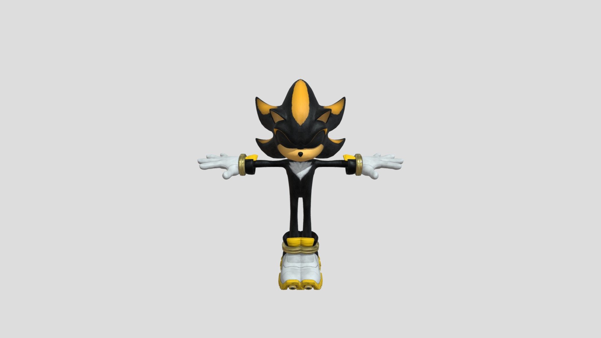 Movie Shadow Android Golden Rings (SxSG) - Download Free 3D model by ...