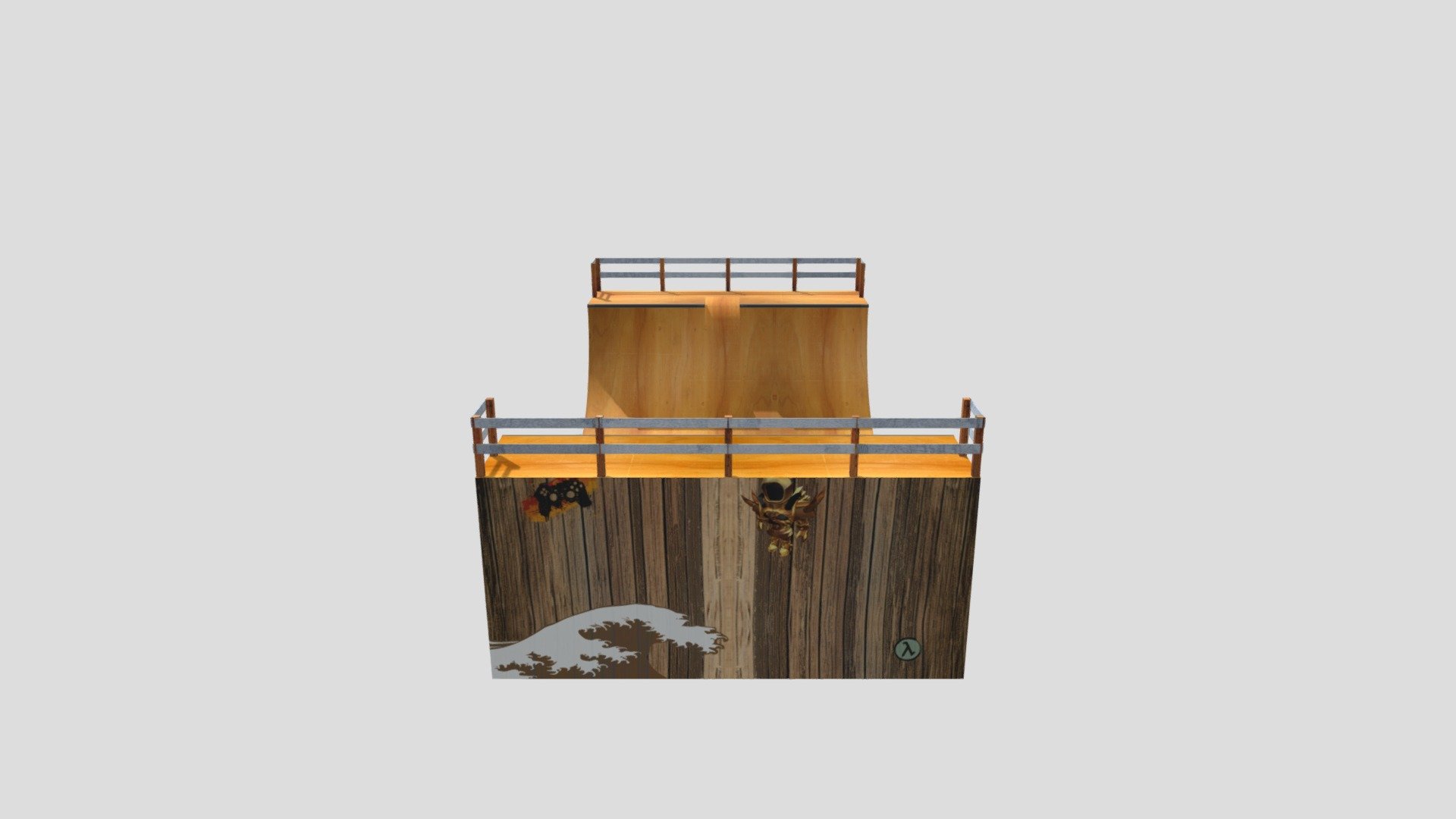 Ramp With Texture Final - 3D model by ZMedei [02101a8] - Sketchfab