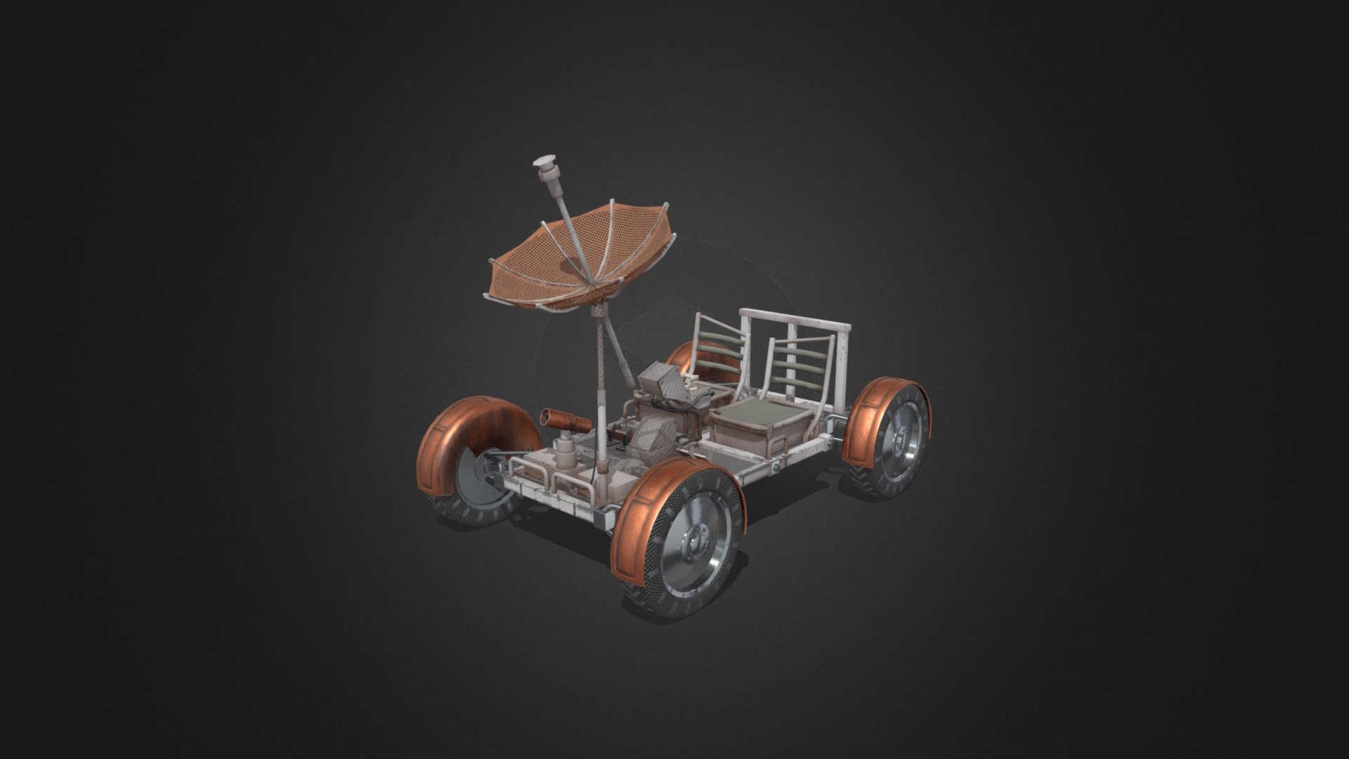 Apollo 11 Lunar Rover - Buy Royalty Free 3D model by Amlogy ...