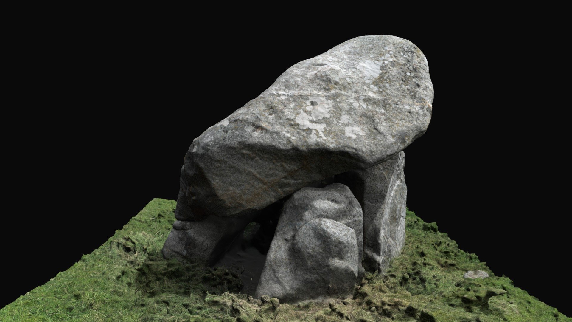 Ballybrack Portal Tomb (DU026-030----) - Download Free 3D model by ...