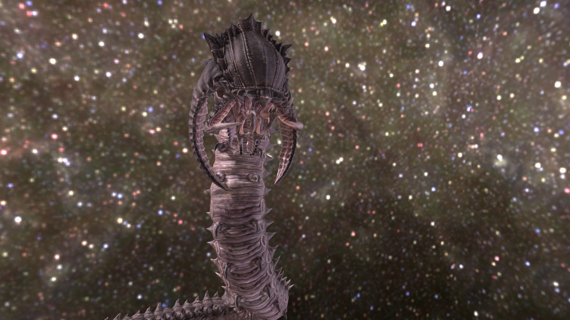 Giant Worm - Download Free 3D model by Vasian-Digital3D [0215a11 ...