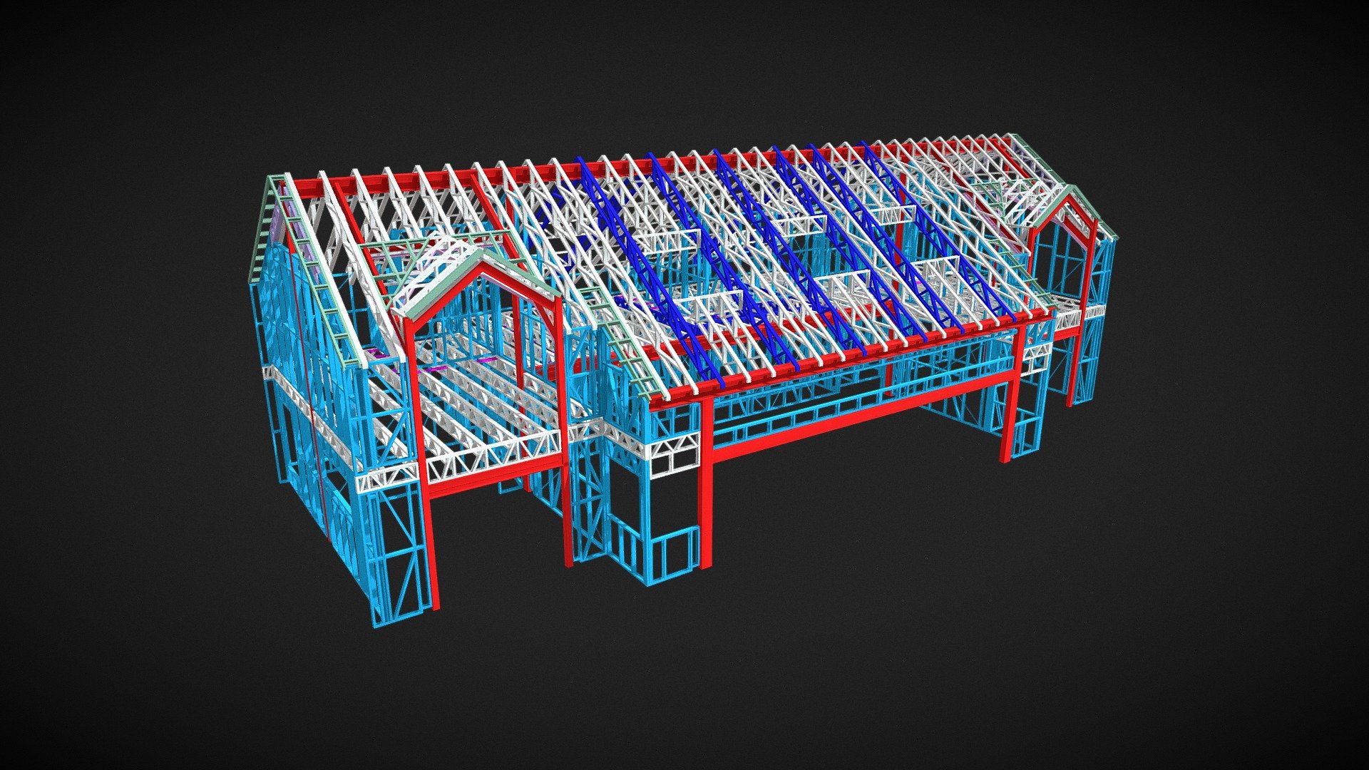 Bucketts Way - 3D model by GNLframeandtruss [0215bcf] - Sketchfab