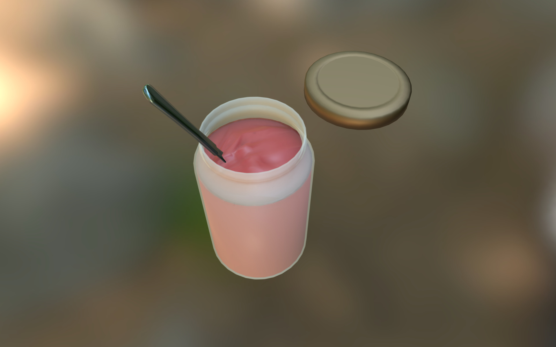 Jam Jar - 3D model by Code Nerps (@codenerps) [0216af1] - Sketchfab