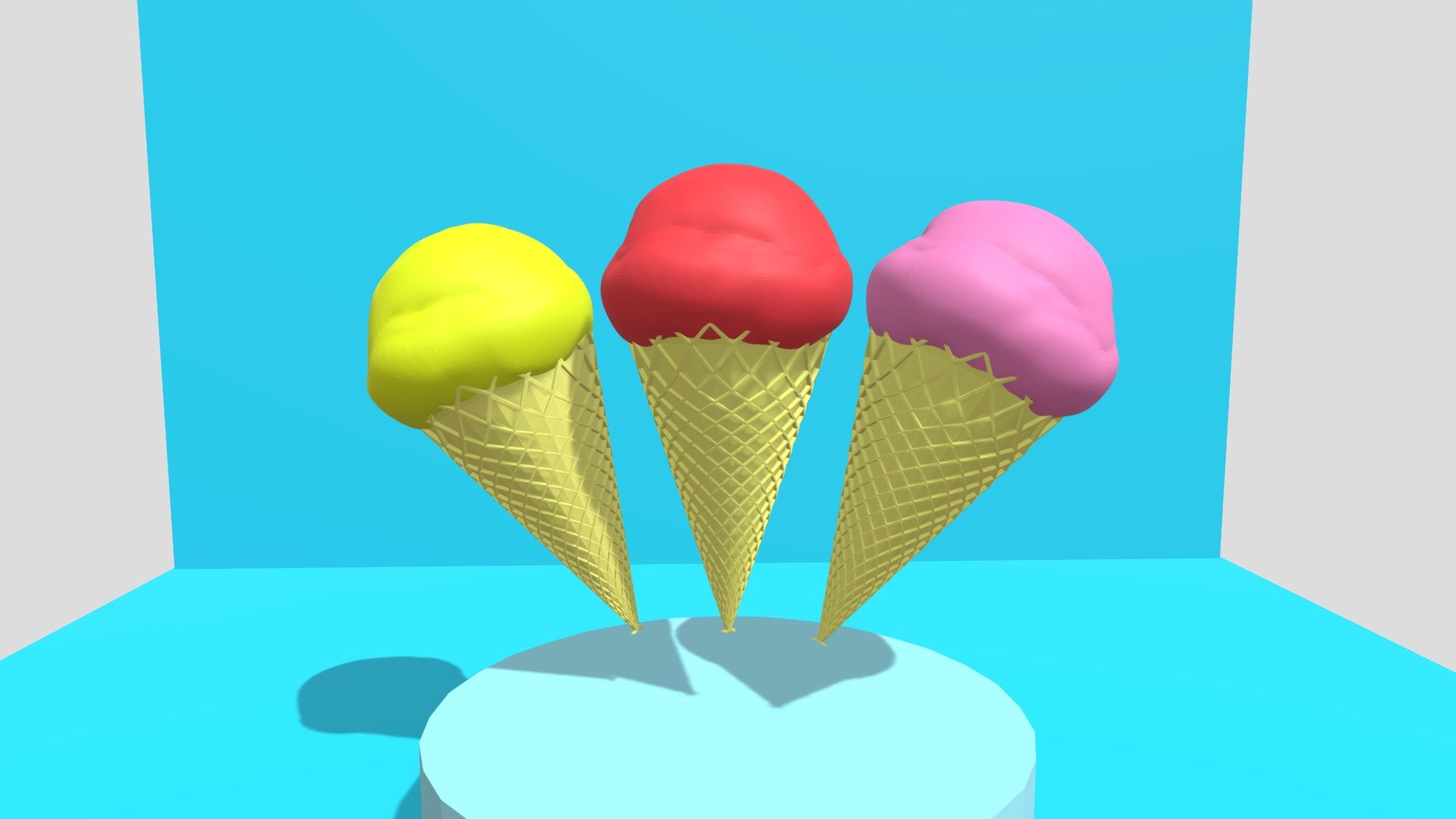 Ice Cream - 3D model by Hamza Design (@hamzabenmouni4) [0216fd4] - Sketchfab