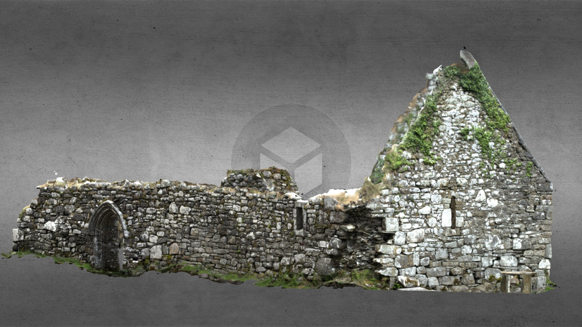 Building - Kiltullagh - Download Free 3D model by roscommon3d [0218627 ...