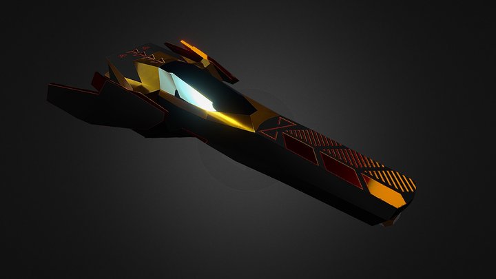 Racing-spaceship 3D models - Sketchfab
