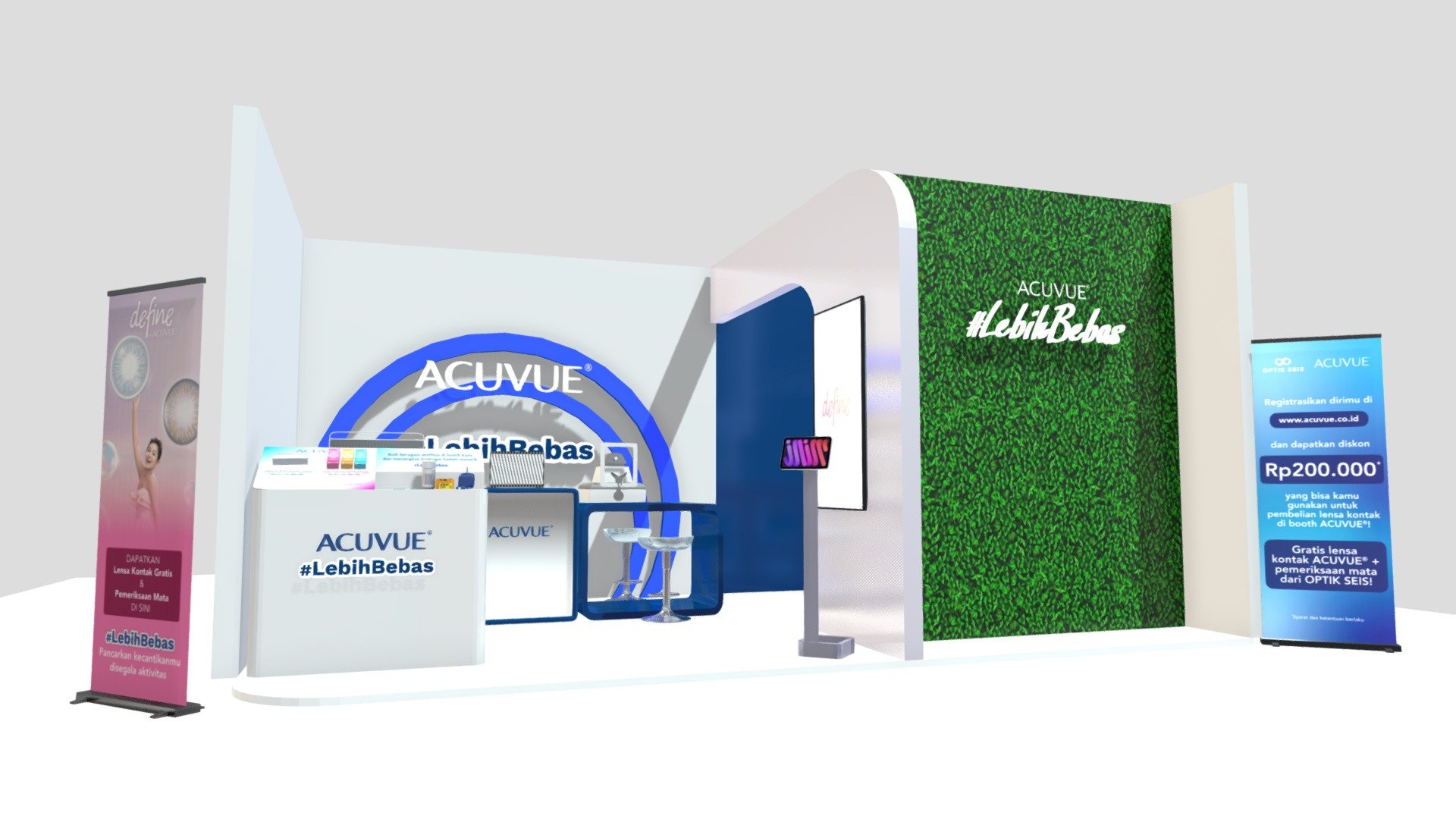 Booth Acuvue 5x3 - Layout 2 - 3D model by aliven (@alivenn) [021b57e ...