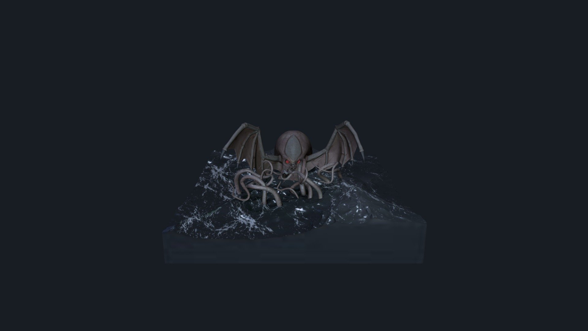 Cthulhu, the Feared - 3D model by csakany97 [021bcb2] - Sketchfab