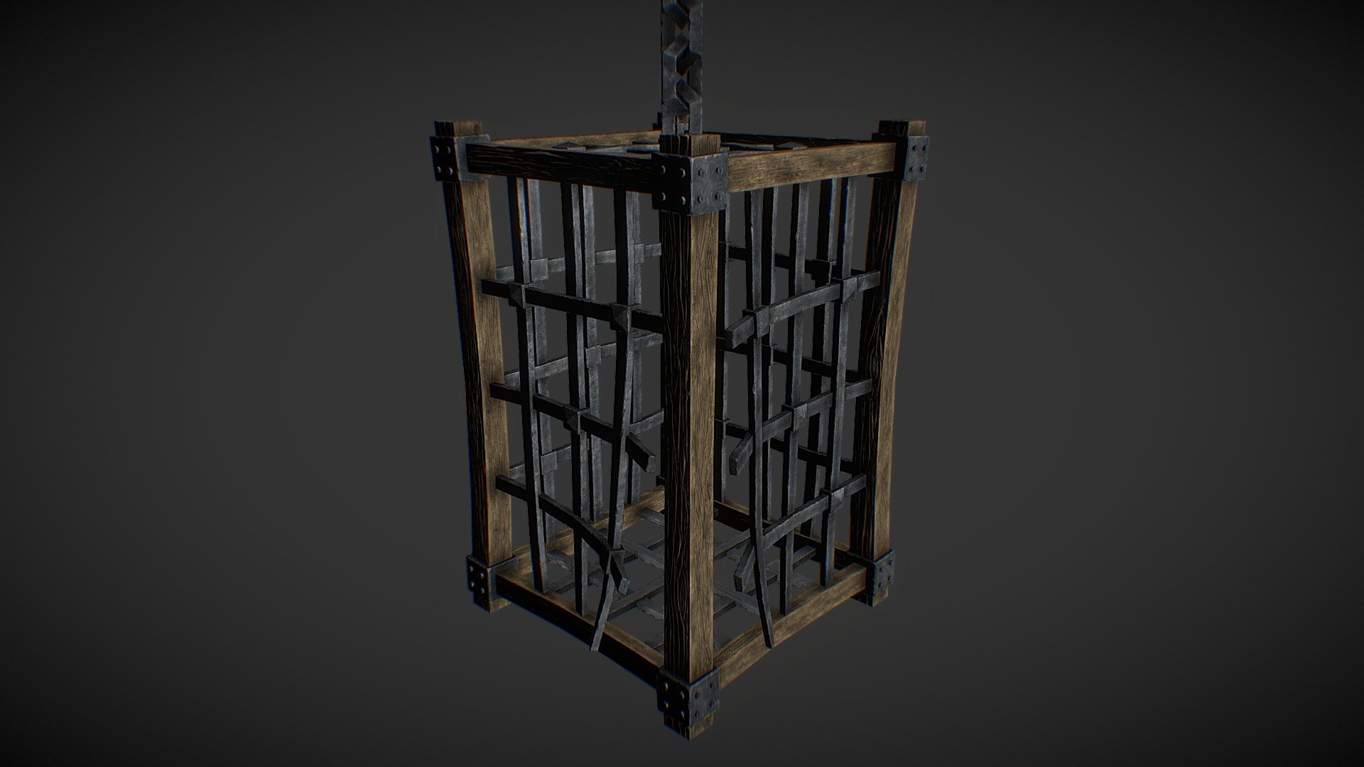 Old cage - 3D model by Gearen [021be0c] - Sketchfab