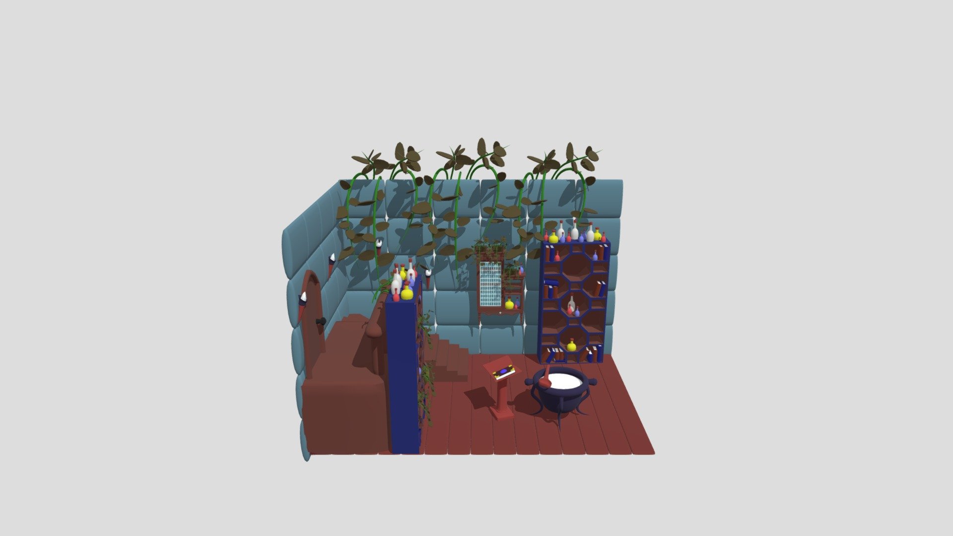 Witch_ Rooms_ - 3D model by Road (@NS_Road) [021c482] - Sketchfab