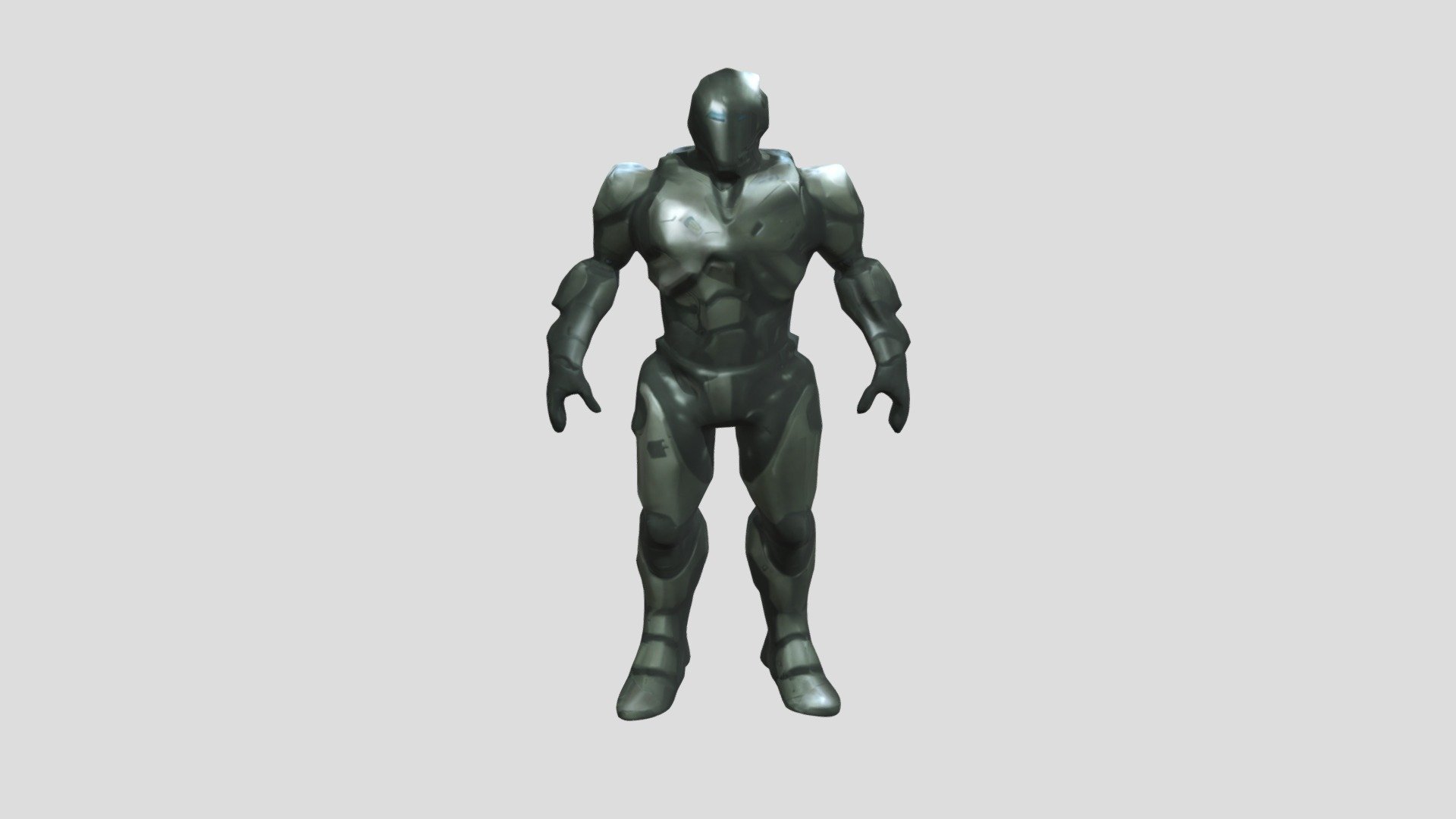 Futuristic humanoid - 3D model by SuyogRW (@poojarw0905) [021c816 ...