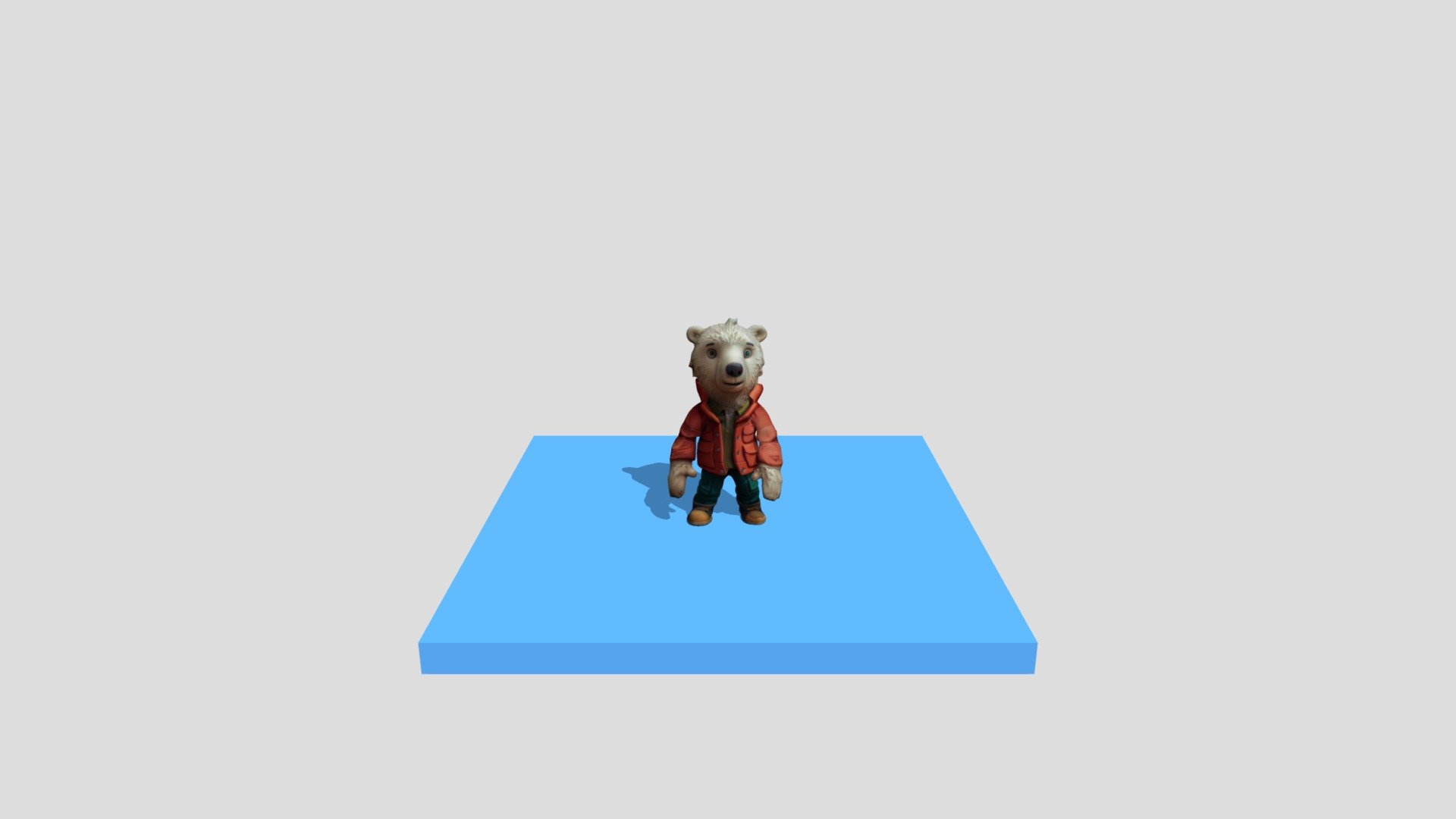 White Wolf - 3D model by Adwaith A (@adwaith.a) [021c983] - Sketchfab
