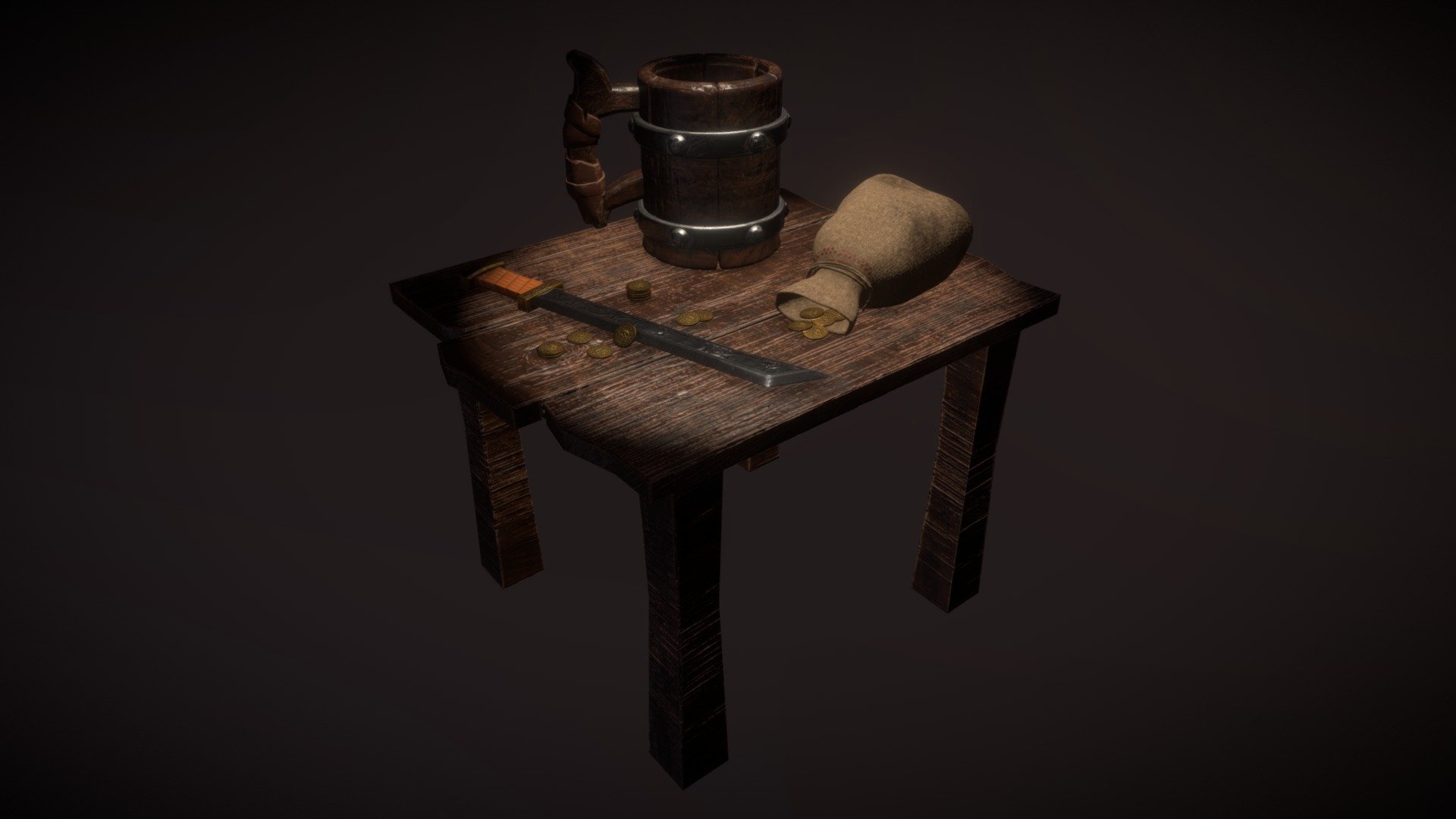 Table Props - Buy Royalty Free 3D model by Pratik Jadhav (@PratikJadhav ...