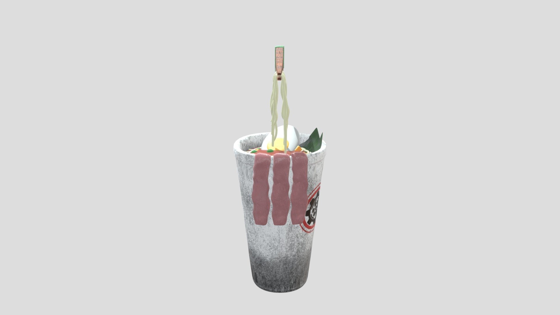 Ramen cup - 3D model by DakotaZenoni [021ccba] - Sketchfab