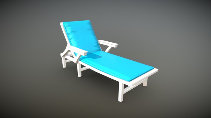 Beachchair 3D models - Sketchfab