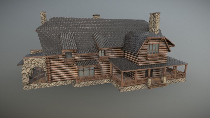 Cottage 3D models - Sketchfab