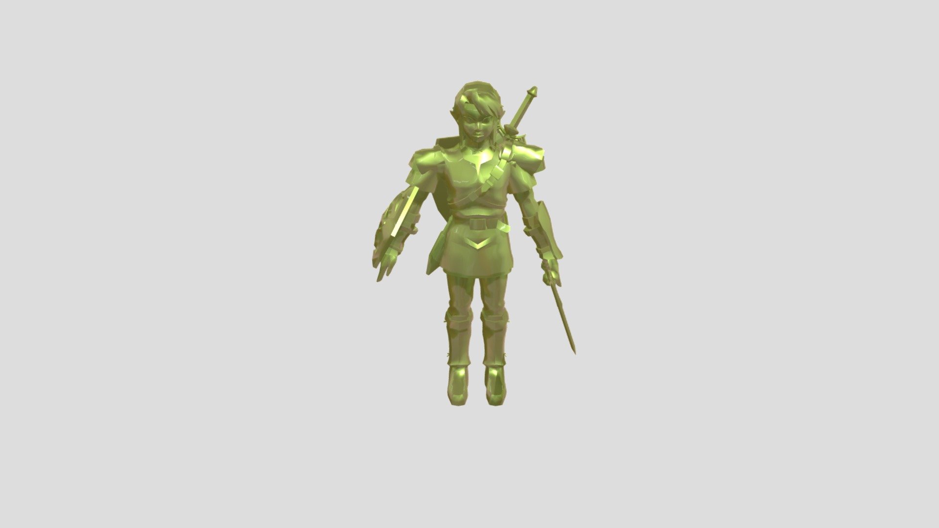 Link _The Legend of Zelda - 3727482 - 3D model by egedenizcengiz ...