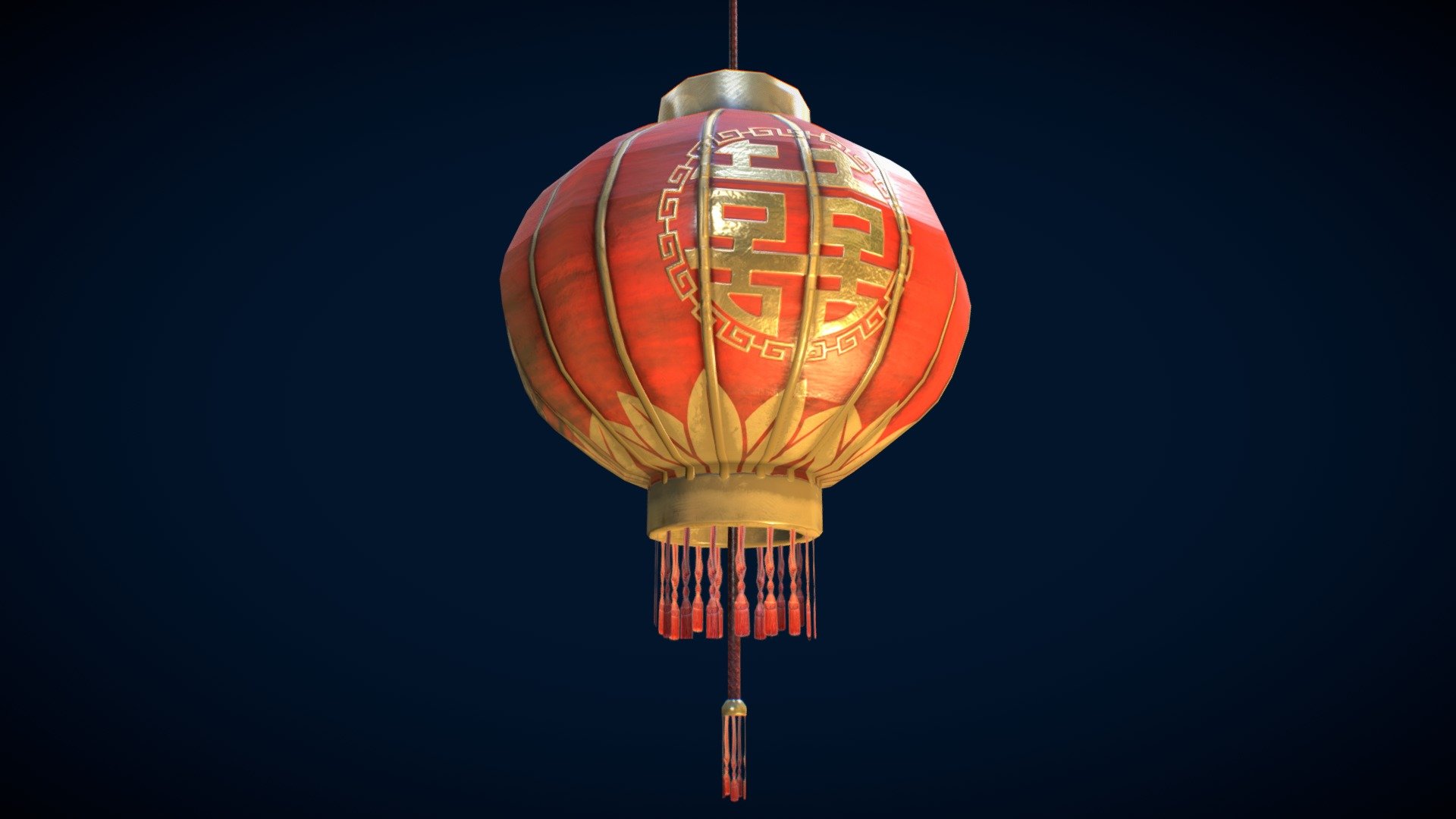 Chinese Lantern - 3D model by AurelienMartineau (@AurelienMartineau3D ...