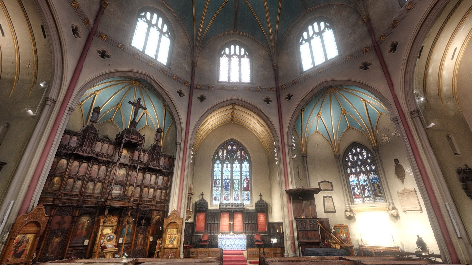 St Dunstan In The West Interior - Download Free 3D model by artfletch ...