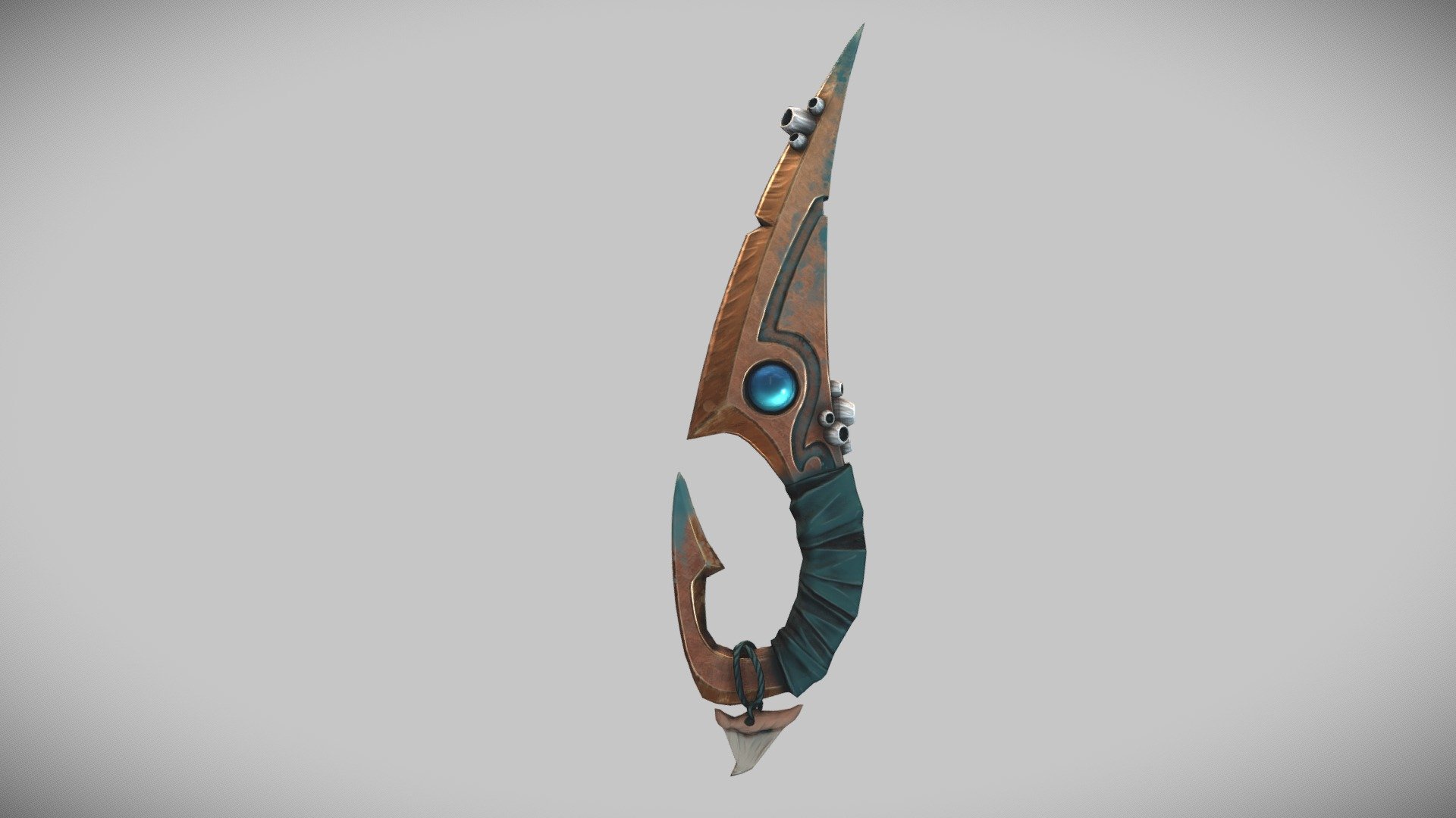 Stylized dagger - Buy Royalty Free 3D model by PolyInk [0224a7c ...