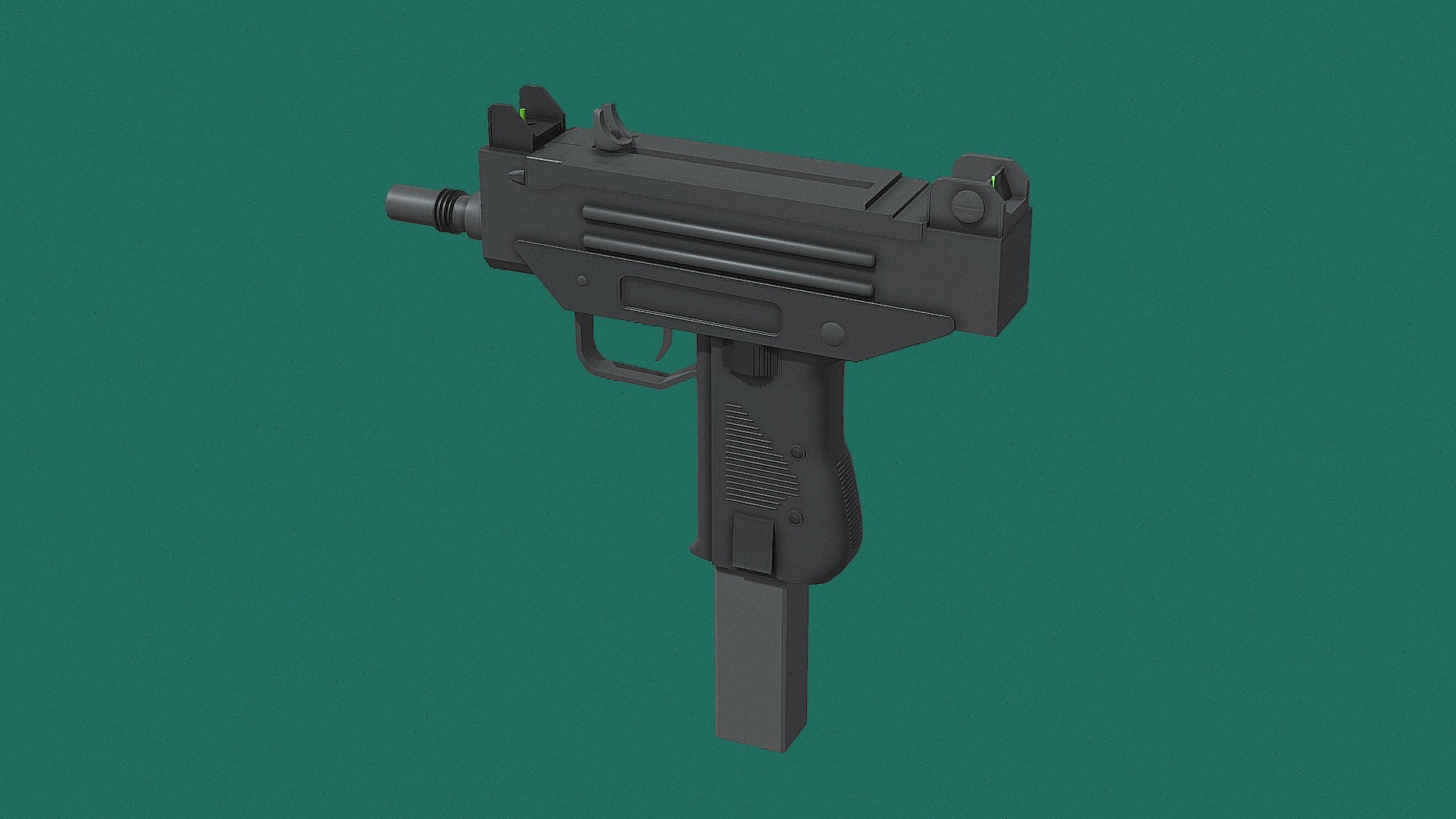 IWI Micro Uzi - 3D model by momsboxtv [022571e] - Sketchfab