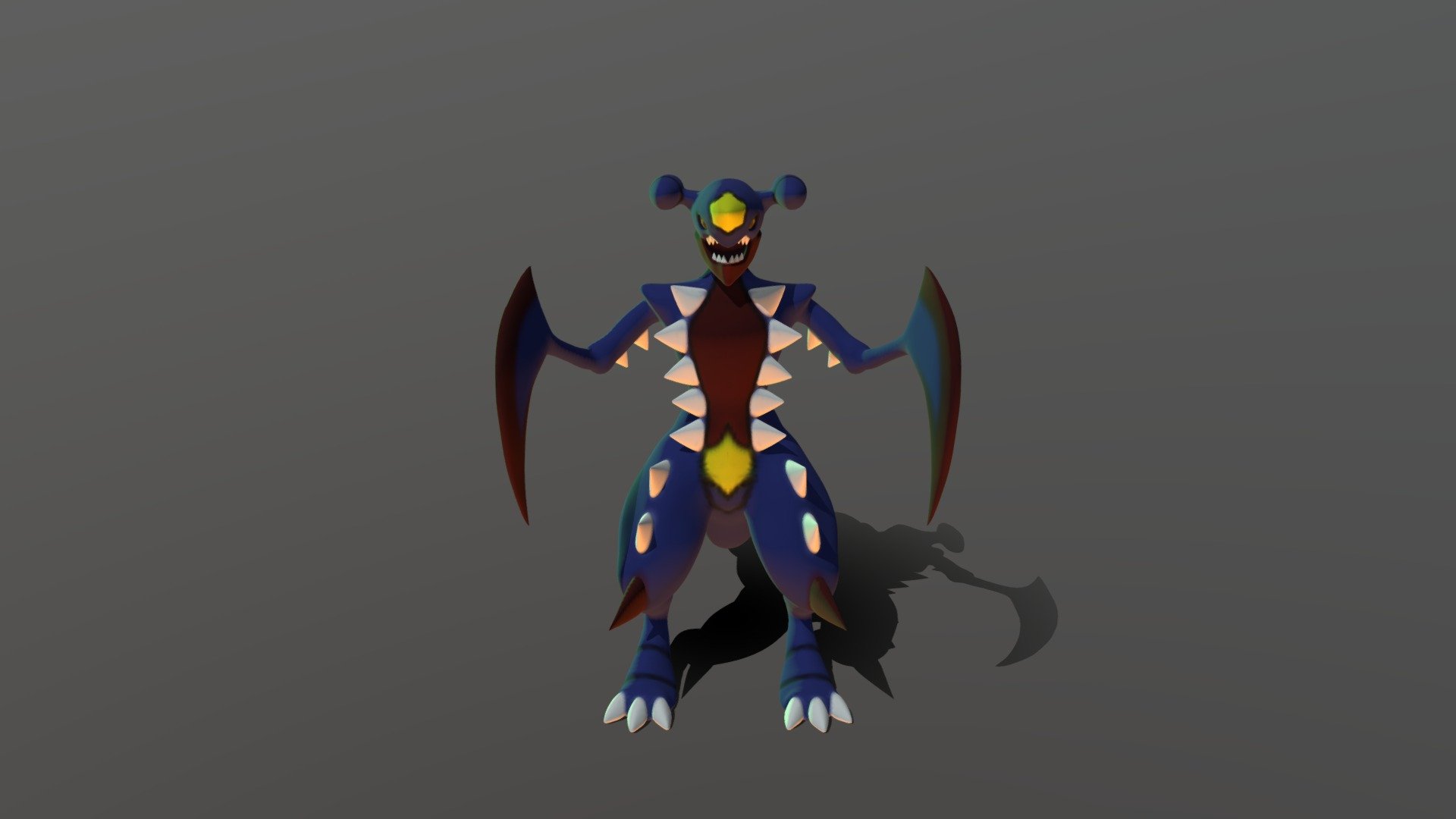 Garchomp - Download Free 3D model by KingAngel40 [0225e59] - Sketchfab
