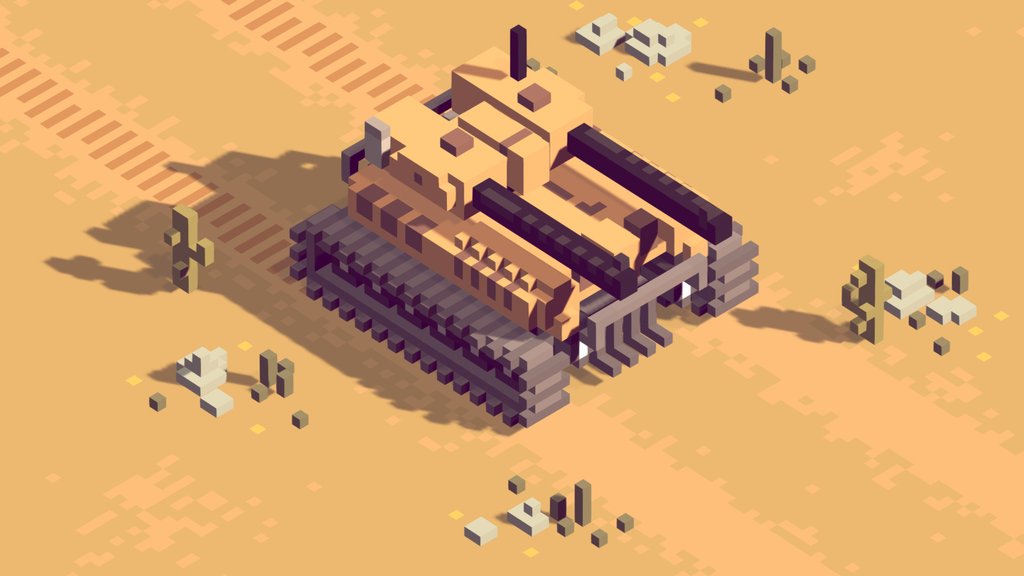 Voxel Tanks - A 3D model collection by arsgametm - Sketchfab