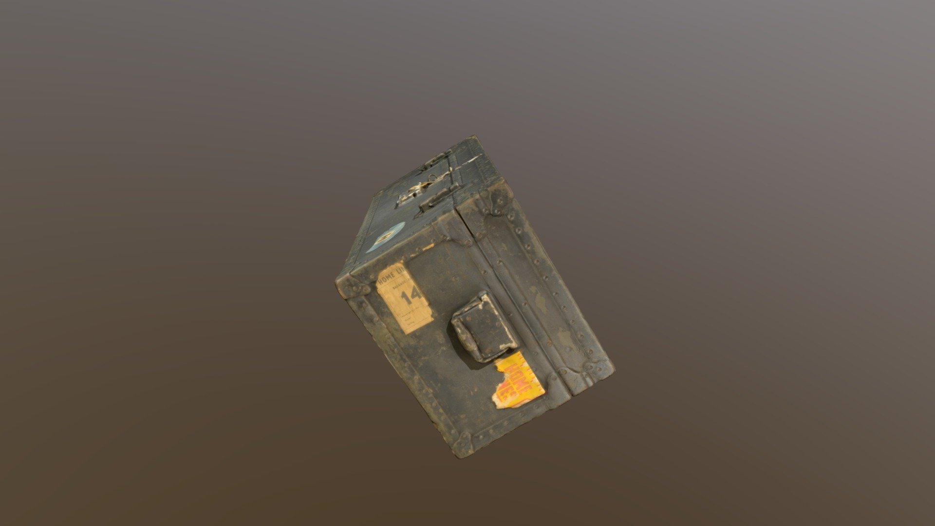 Army Trunk - 3D model by Oritur [022c84c] - Sketchfab