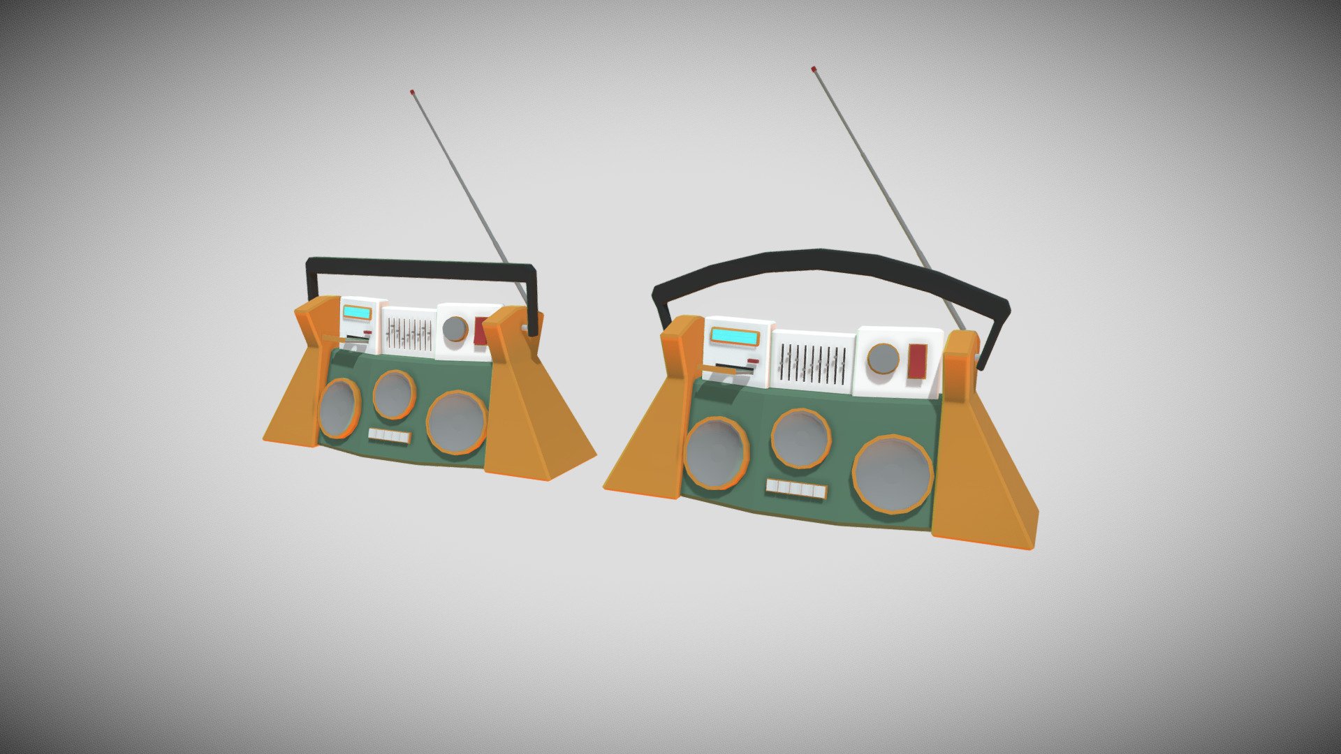 Boombox v3 Less Curves - Download Free 3D model by geoffryb [022f1d0 ...