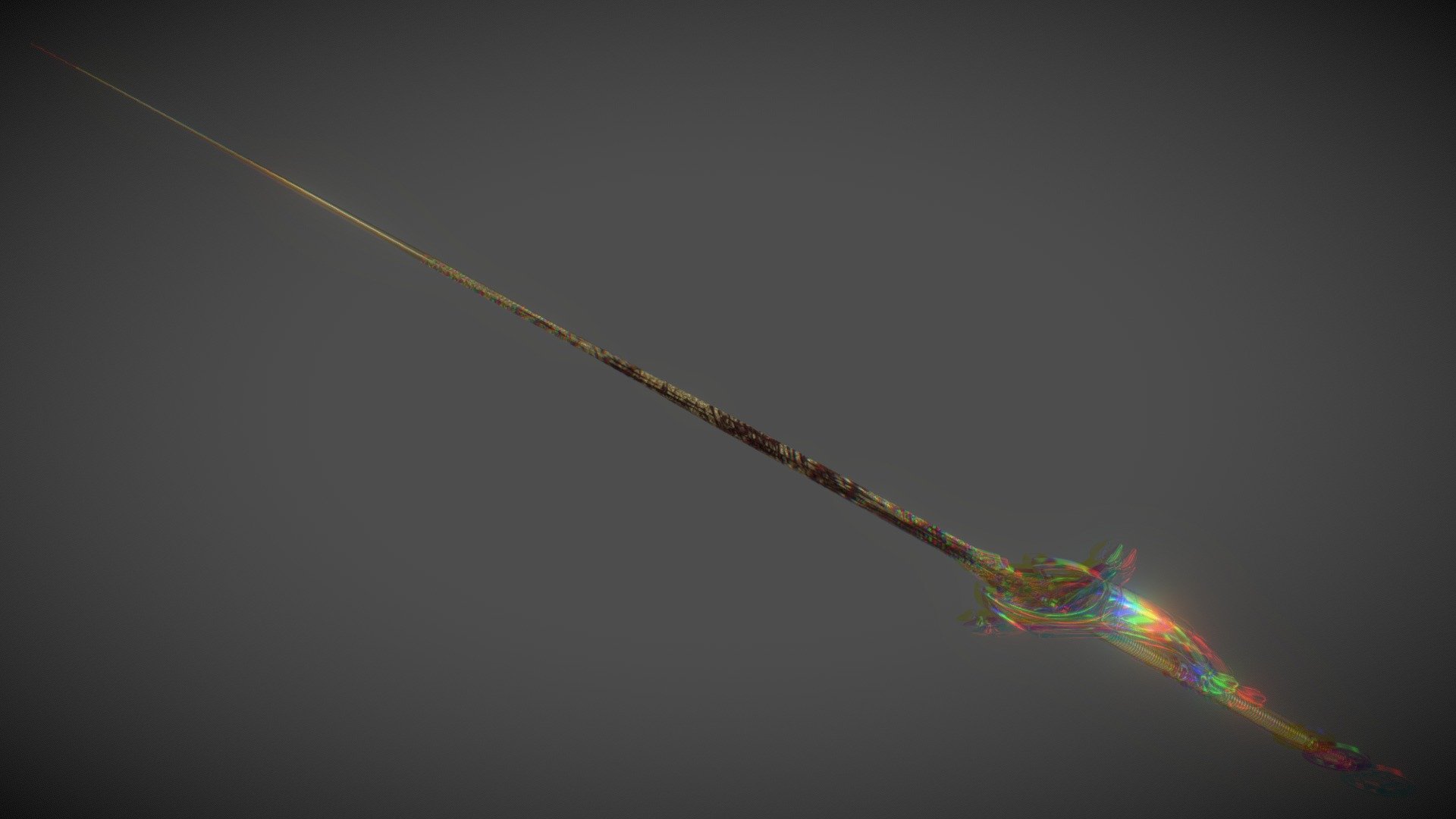 Golden-Blood Rapier - 3D model by Oleg Anikeev (@tommick) [022f306 ...