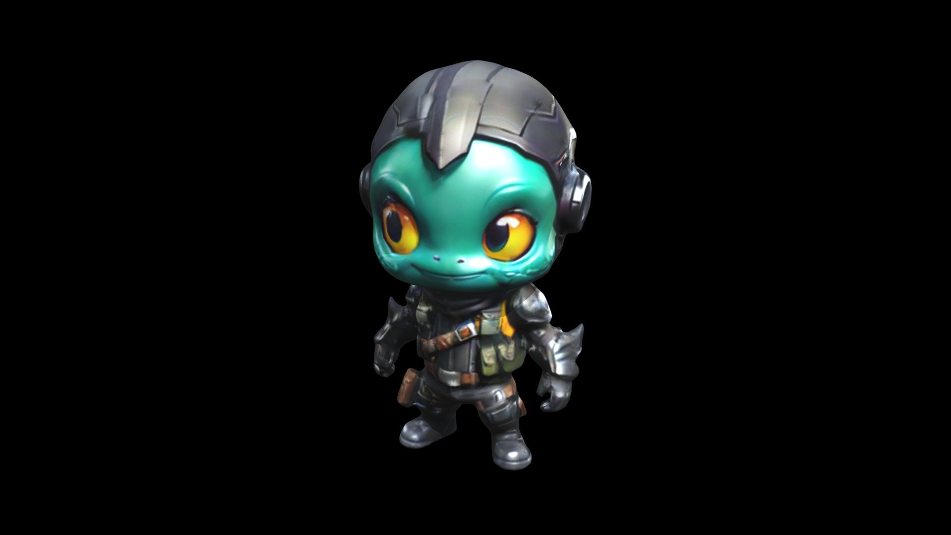 Rustbucket figurine The figure stands upright, e - Download Free 3D ...