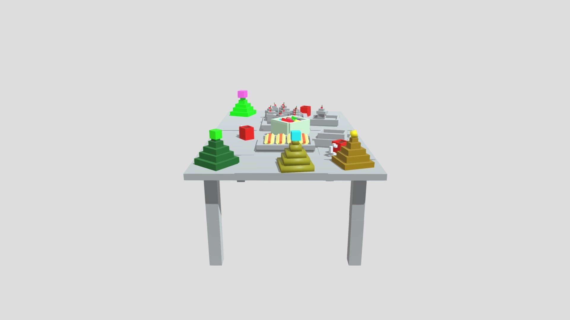 This is minecraft table - Download Free 3D model by kontaktgumandix ...