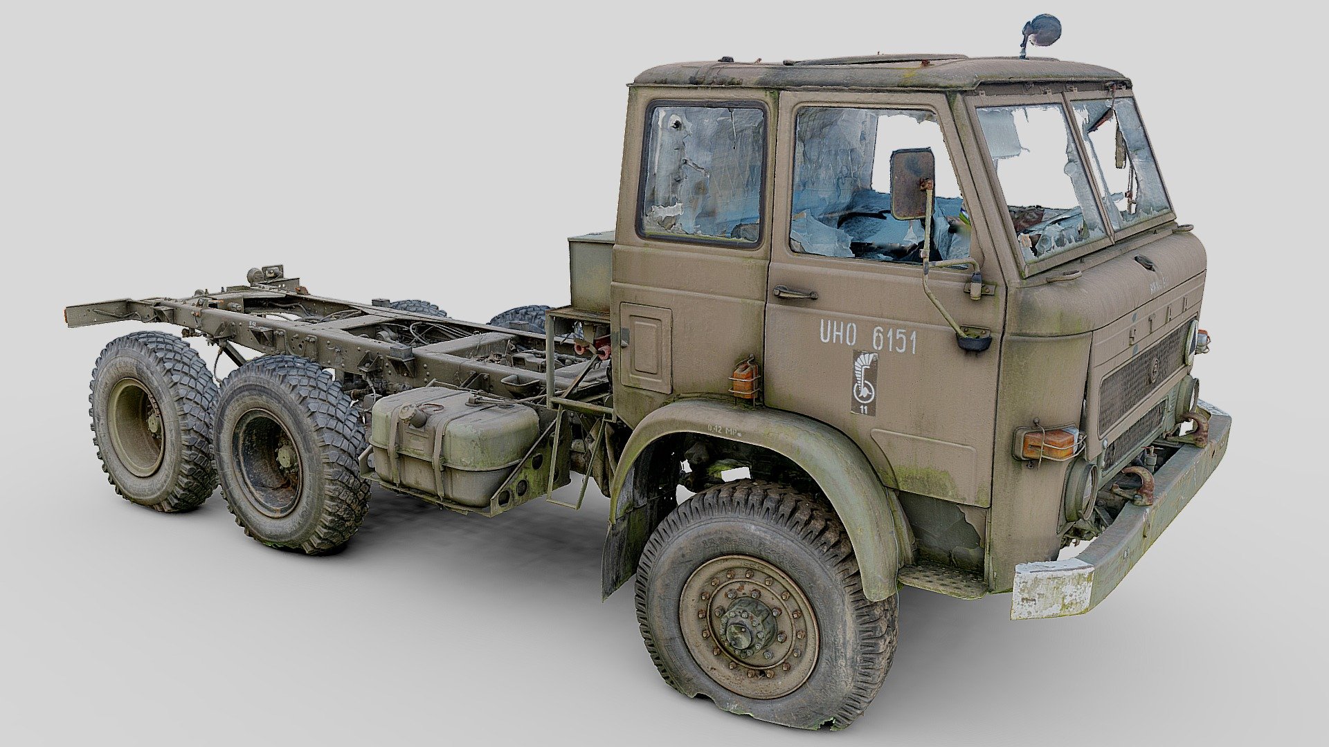 Star 266 – Polish off-road truck (RAW scan) - 3D model by archiwum_xyz ...