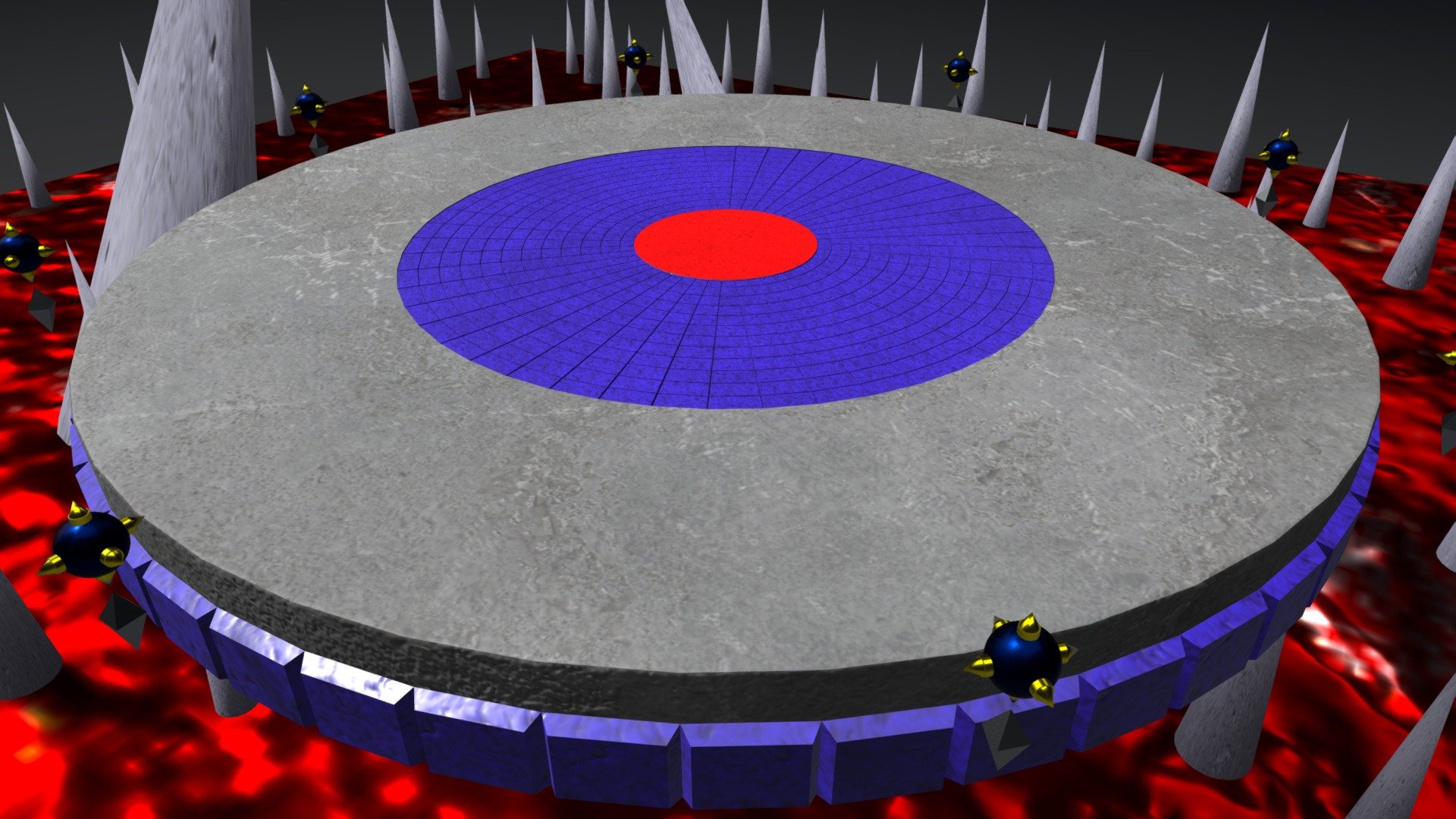 SMB SM64 Bowser Stage - 3D model by VanGX [0233a2b] - Sketchfab