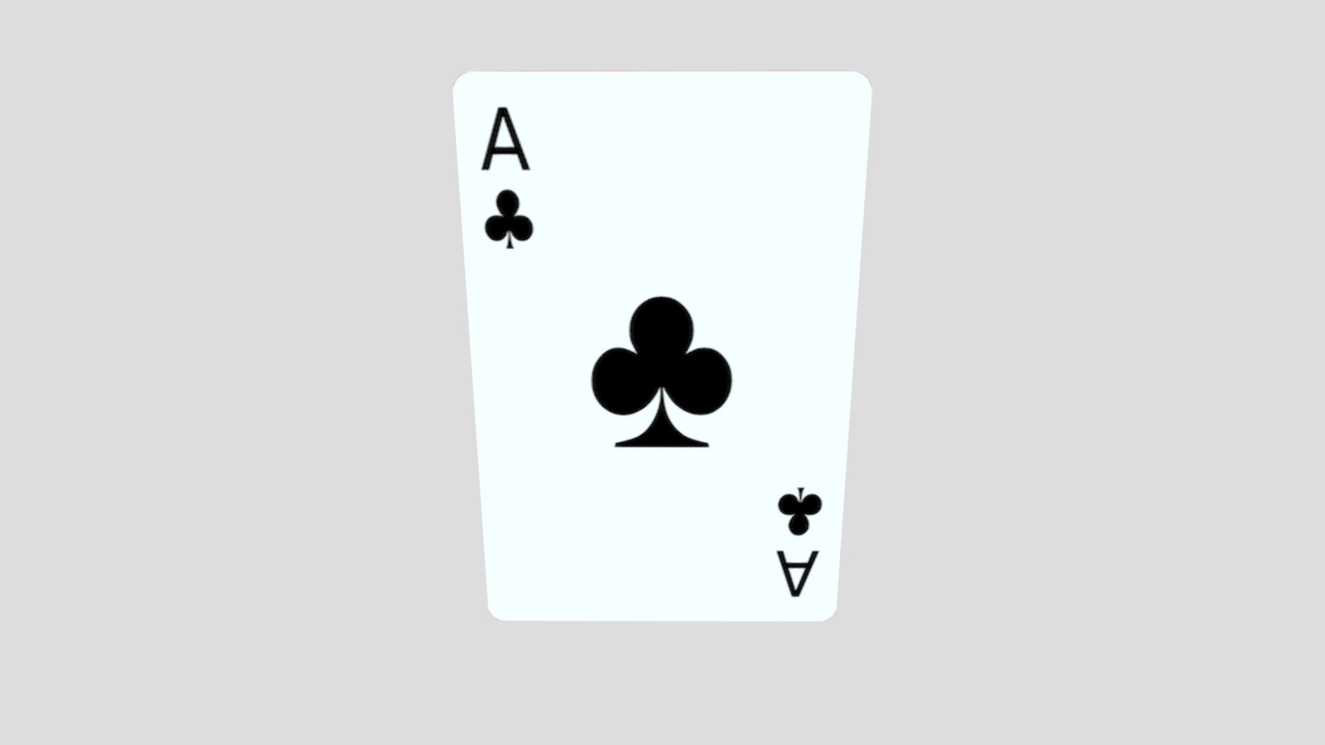 Clubs-A Cards - Download Free 3D model by Joe chakrapong (@chakrapong ...